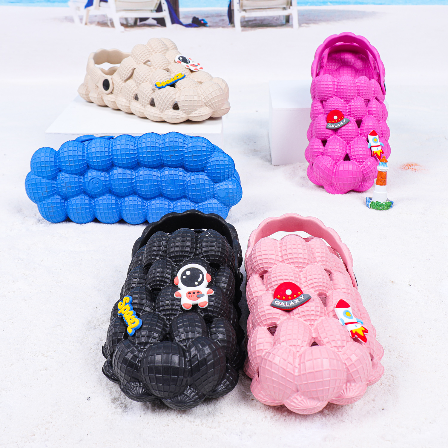 Unisex Kids Massage Bubble Slides Soft soled Anti slip - Temu United ...