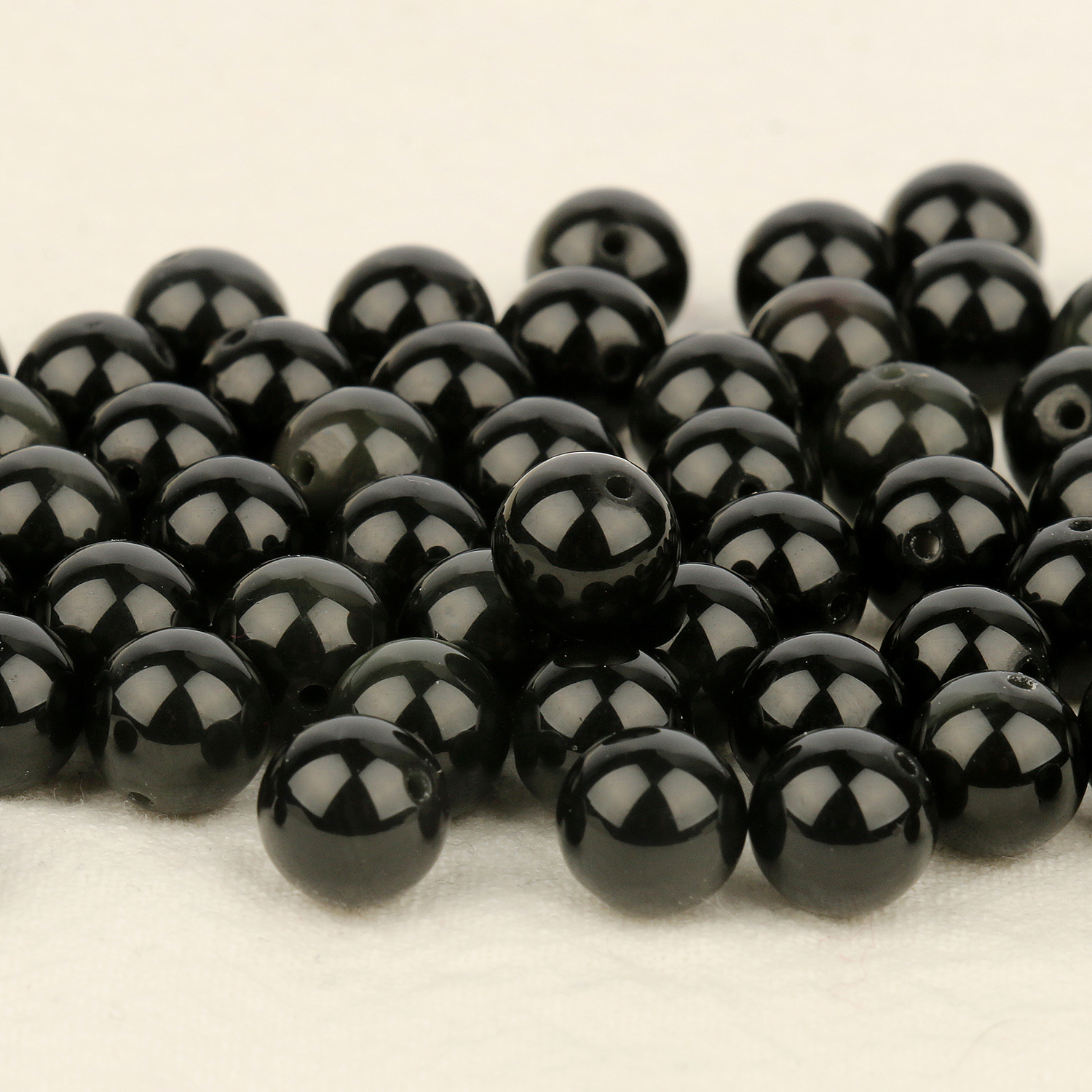 smooth natural stone beads round loose spacer - Temu Norway