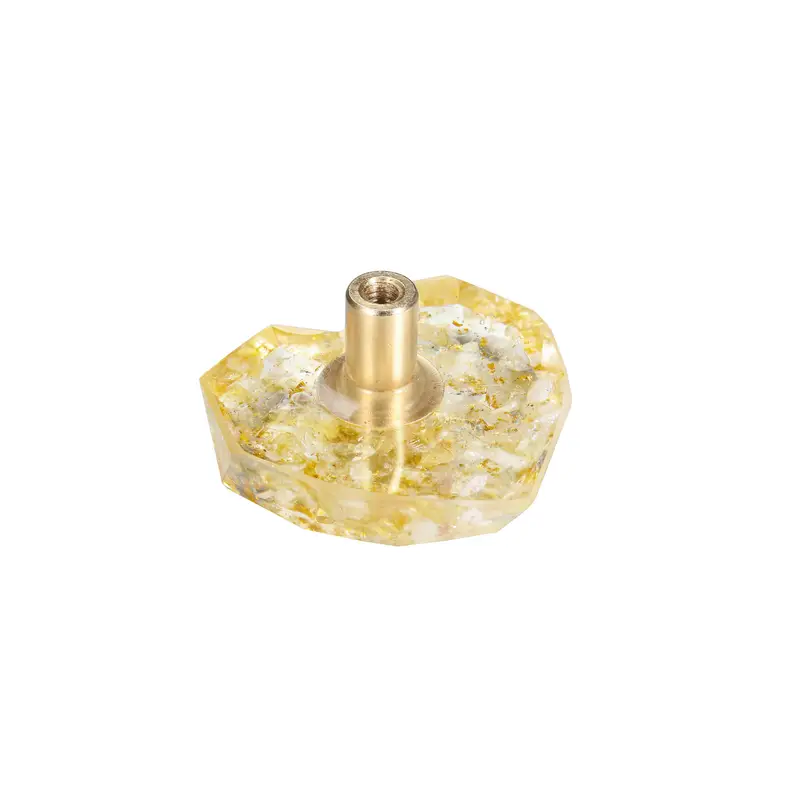 Chakra Drawer Knobs With Screws Fossil Resin Crystal Stone Temu