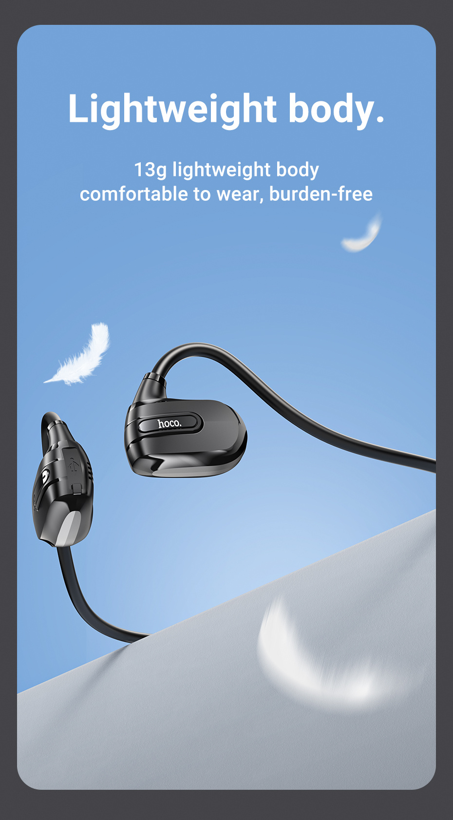 Es63 Wireless Earphones: Open ear Headphones Mic Running - Temu Australia