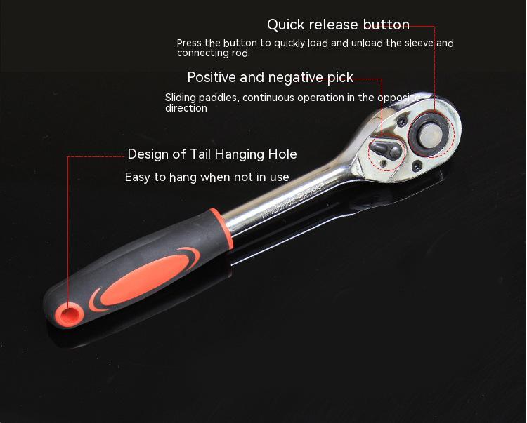 Auto Repair Tool Ratchet Fast Socket Wrench Car Hardware - Temu Norway
