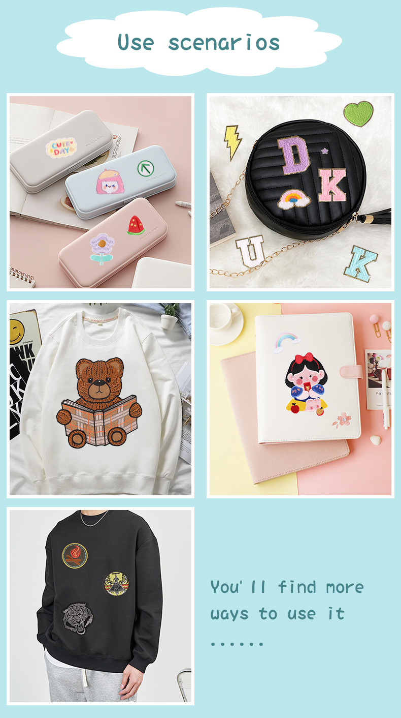 Embroidered Animal Head Patches Perfect Diy Clothing Hats - Temu Norway