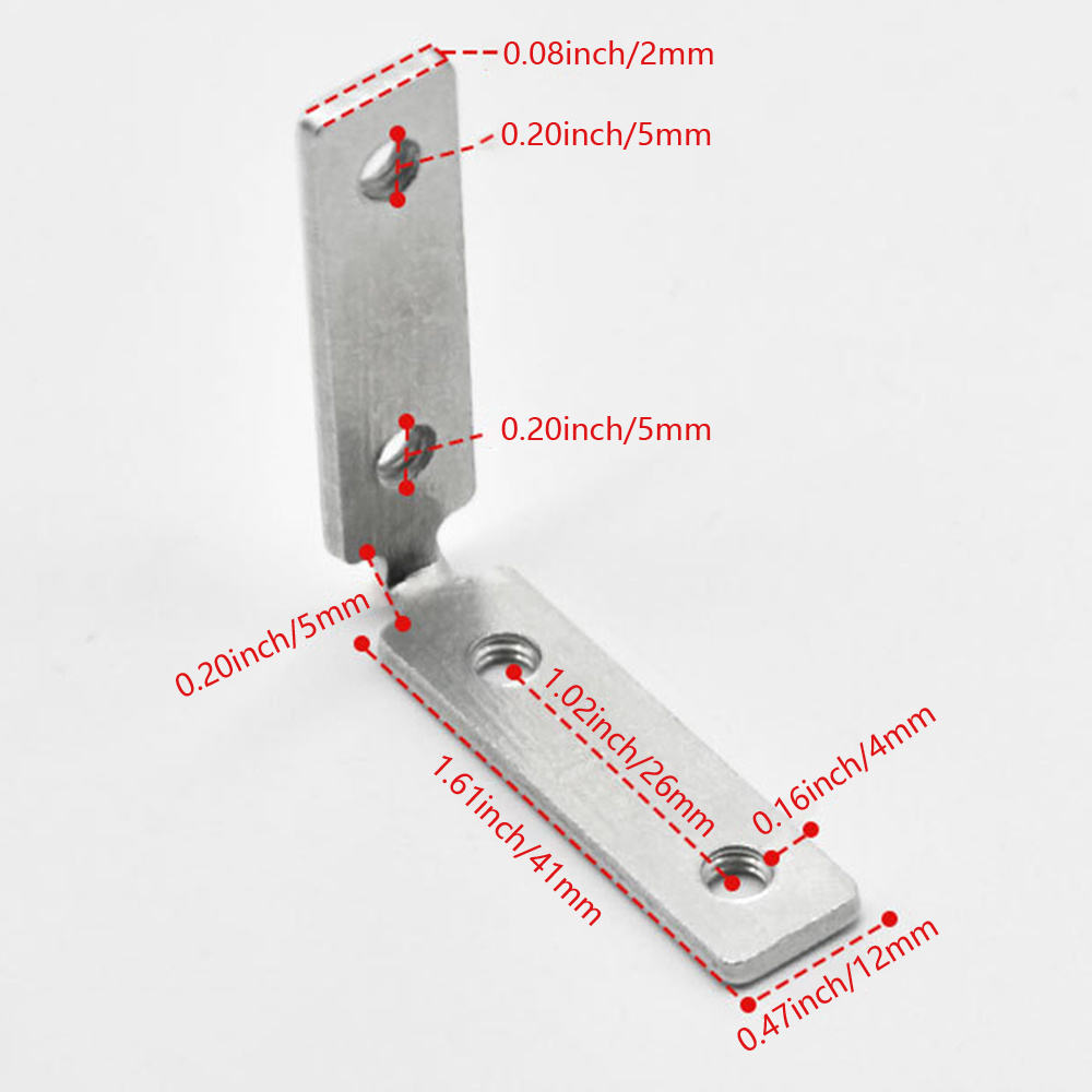 Plate L Shape Corner Bracket Angle Corner - Temu New Zealand
