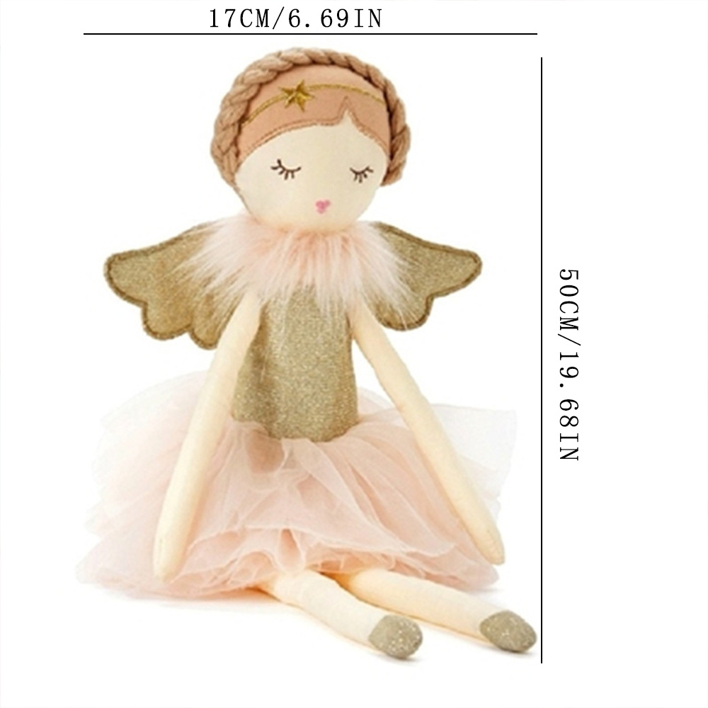Children's Bun Doll Angel Doll Baby Cute Kawaii Comforting - Temu