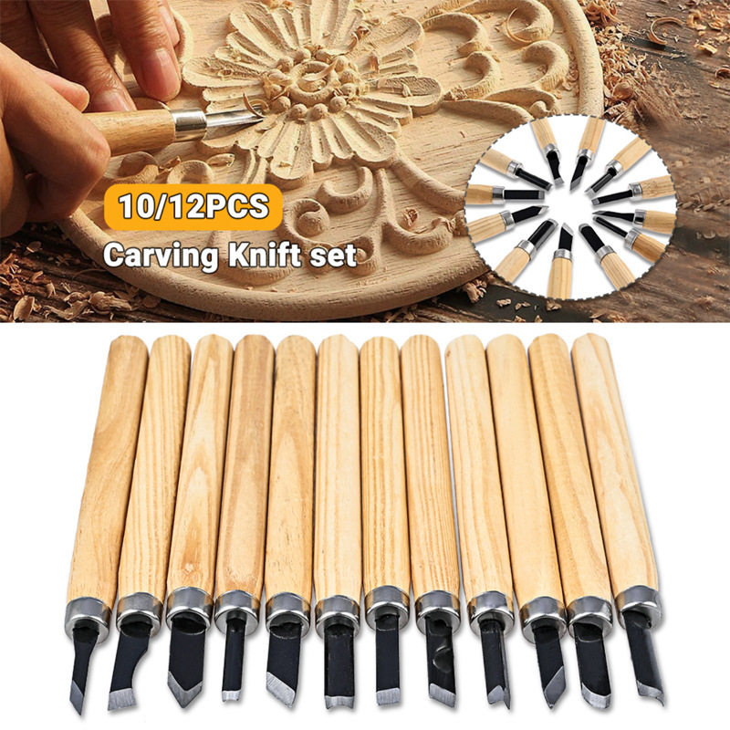 student woodworker carving knife 65 wooden handle - Temu