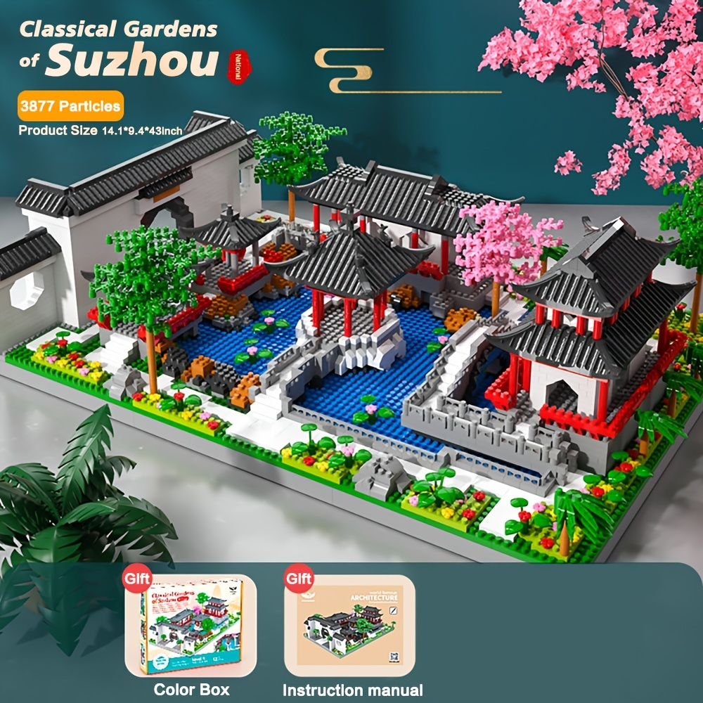 1 Set Architecture Building Blocks Set Classical Great Wall Of China ...