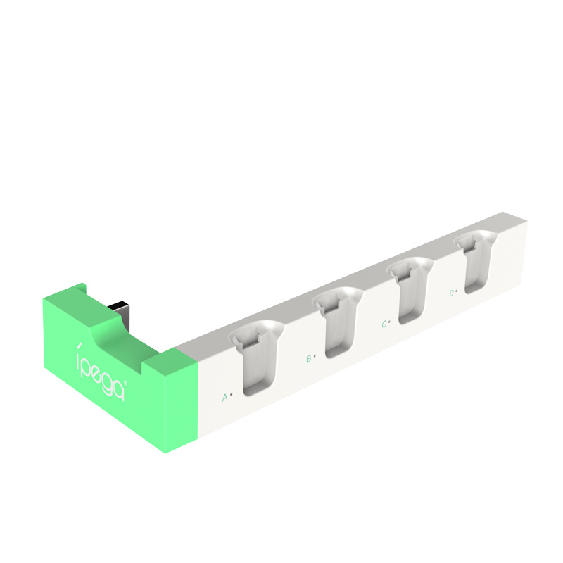 4 Ports Joy Con Charger Fast Charging Dock Station Switch Console ...