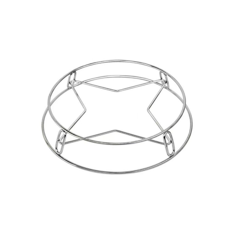 1pc Household Stainless Steel Pot Holder Kitchen Shelf Pot Holder Pot ...