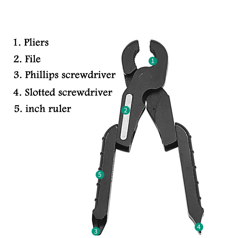 Stainless Steel Pliers Outdoor Portable Multitool Pliers - Temu Australia