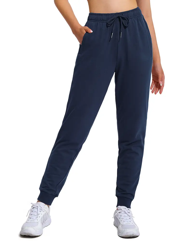Womens Comfortable Drawstring Jogger Pants Slant Pockets {region Name}
