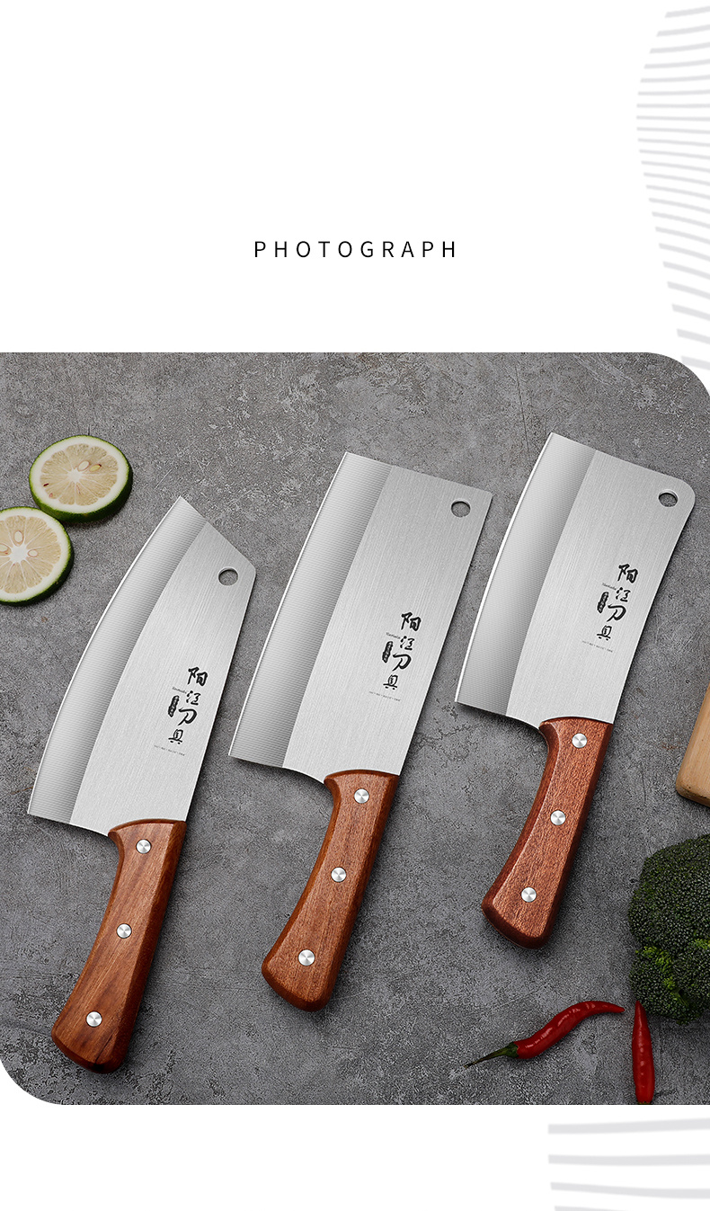 Sharp Meat Cutting Knife, Household Kitchen Stainless Steel Slicing ...