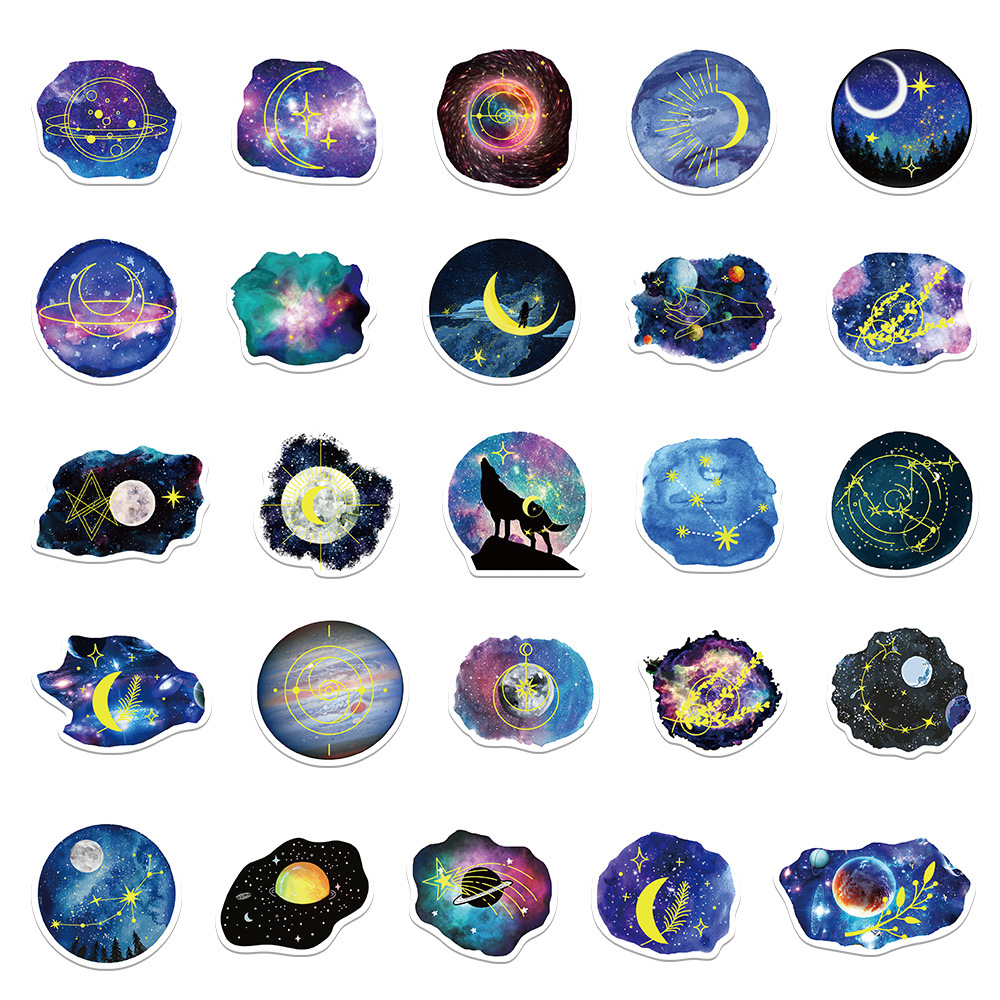 50 moonlight stickers cartoon student toys refrigerator - Temu Netherlands