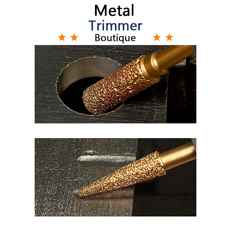 Artificial Diamond Grinding Head 0 23in Shank Cylindrical Slug Type ...