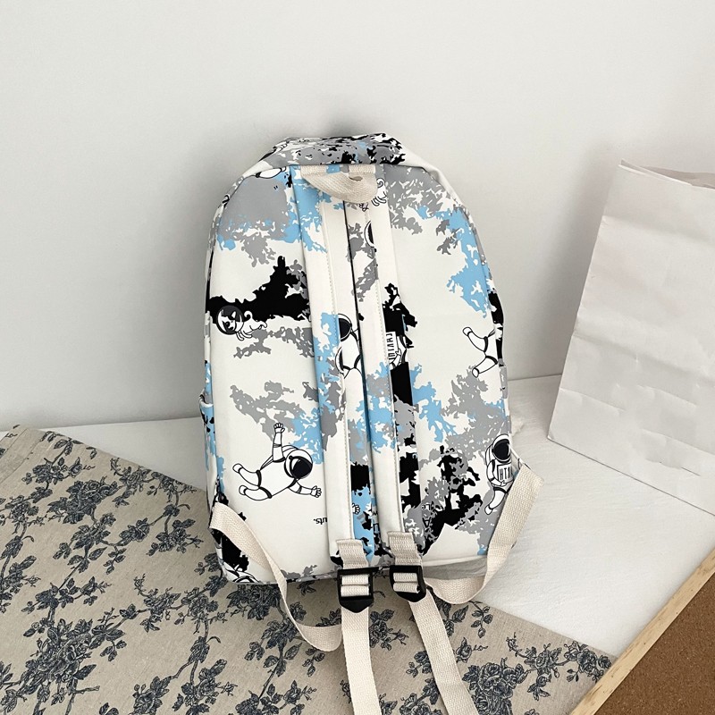 Men's Trendy Graffiti Large capacity Casual match Backpack - Temu Ireland