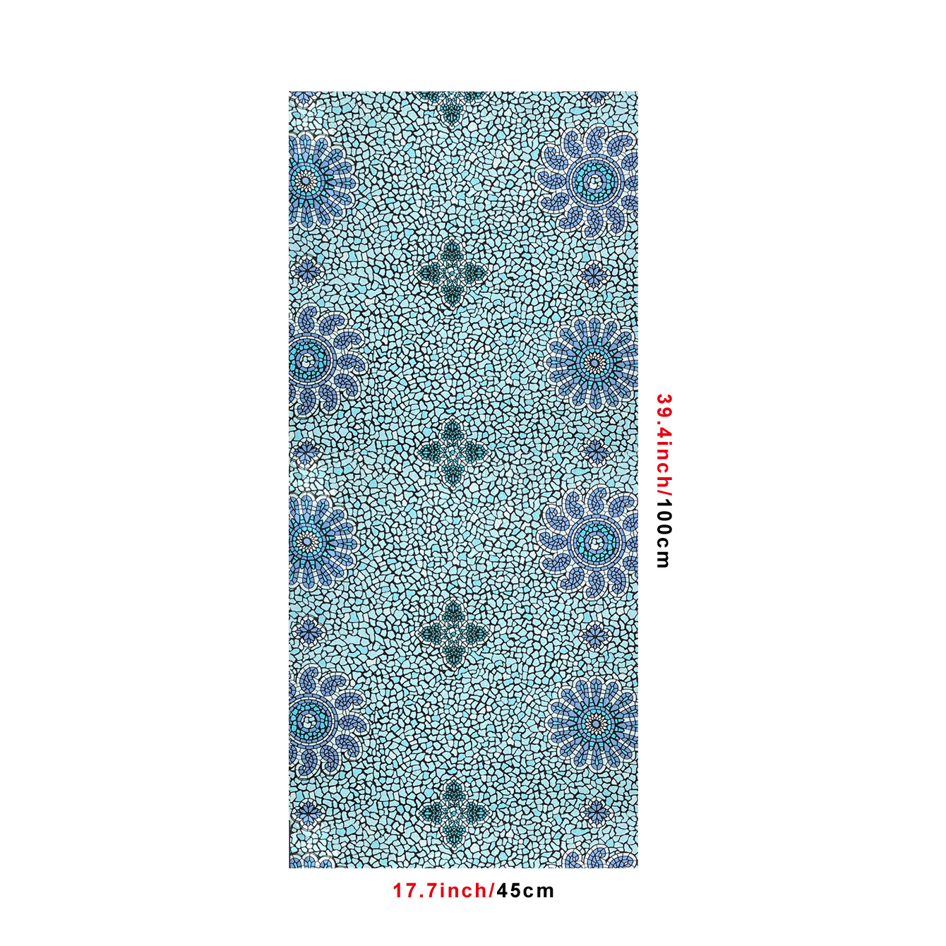 Cut Fit Window Privacy Film Printed Artwork Patterns - Temu