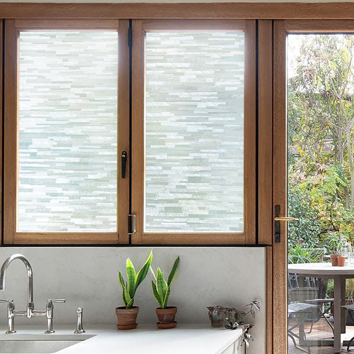 Uv Blocking Frosted Glass Window Film Removable Static Cling - Temu