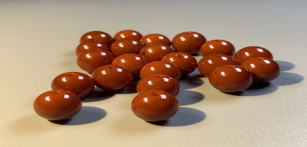 Male Female Diy South Red Agate Loose Bead Accessories - Temu Australia