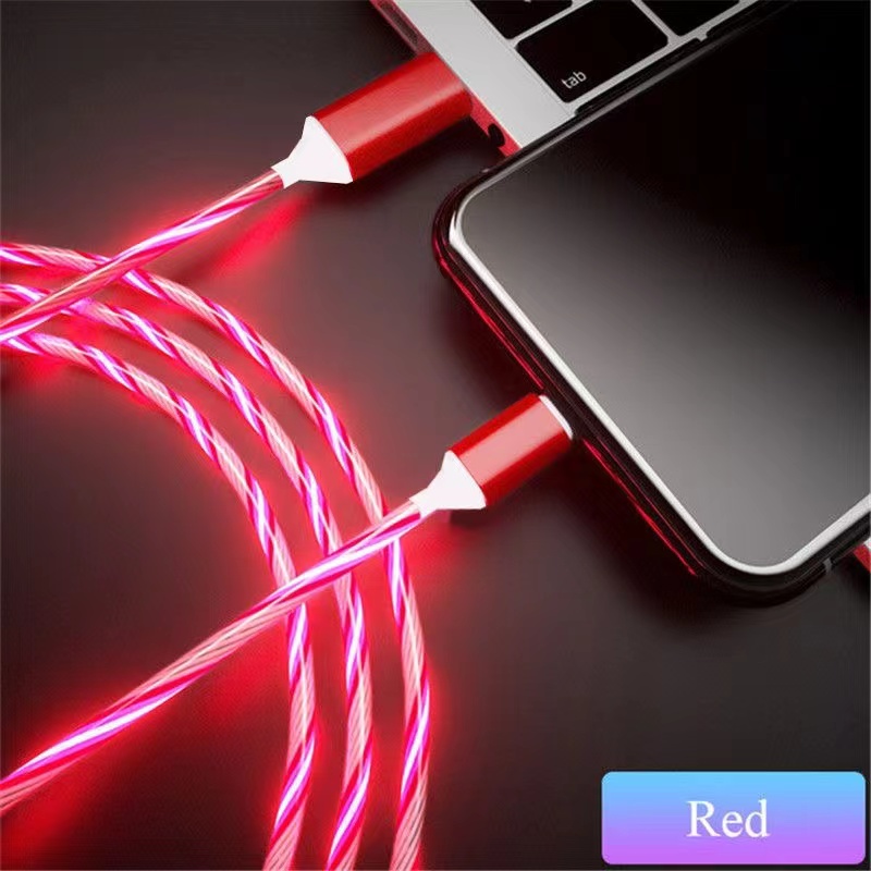 Led Light Charge Cable For Iphone Android Type C | Shop Now For Limited ...