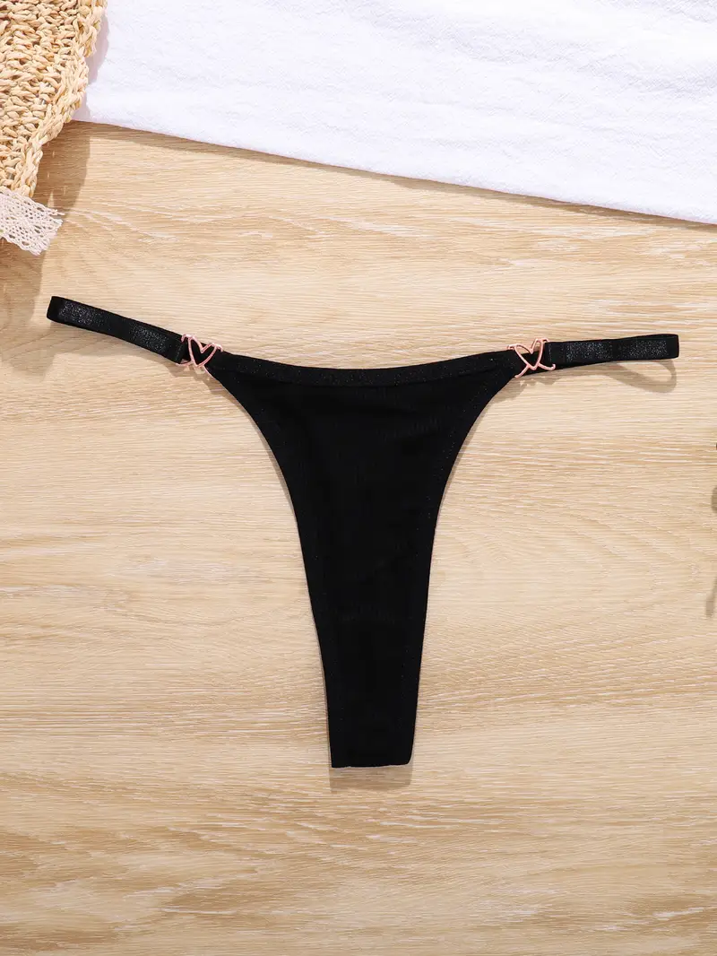 Sexy Ribbed G String Thongs Soft And Comfy Low Waist Thong Panties