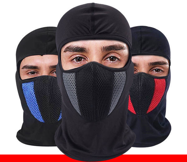 mens dust proof mask headgear riding mask delivery takeaway rider face ...