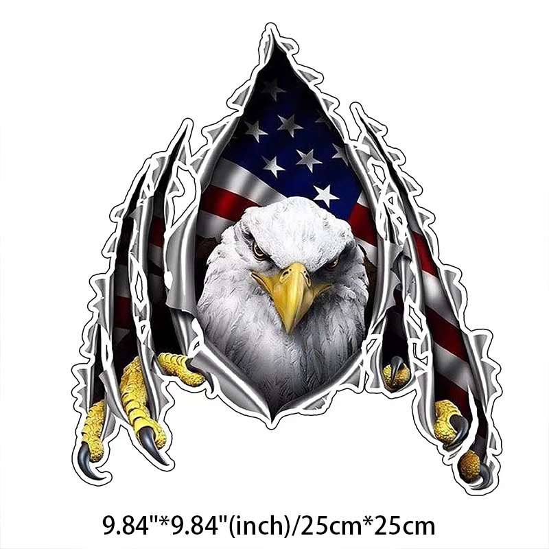 Reflective Cartoon Anime Eagle Stickers Car Stickers Motorcycle ...