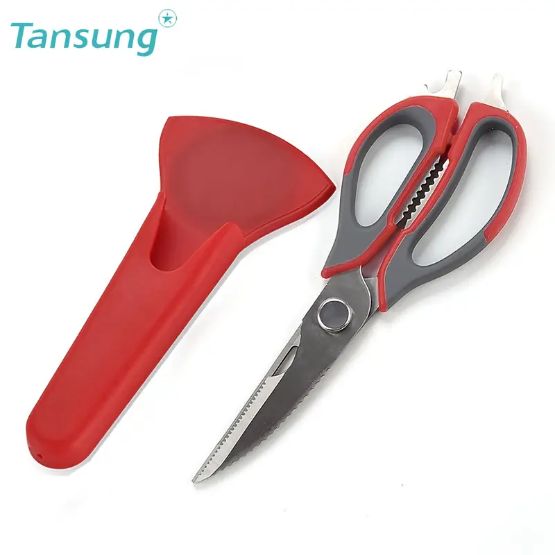 Kitchen Shears Heavy Duty Kitchen Scissors With Holder Dishwasher Safe ... Kitchen Shears Heavy Duty Kitchen Scissors With Holder Dishwasher Safe ...