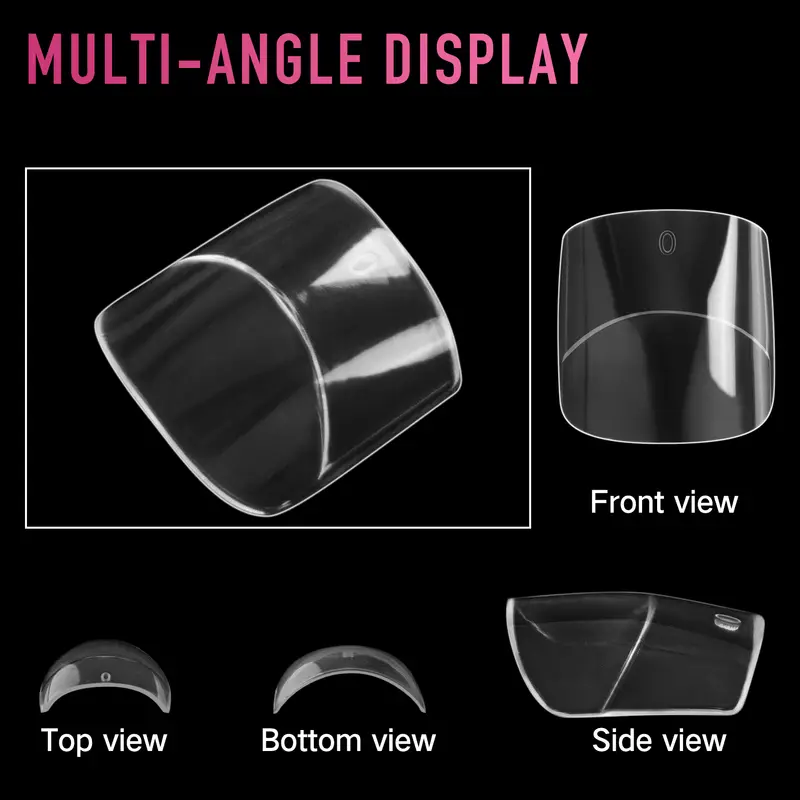 Short Square Nail Tips Square Short False Nails Short Temu