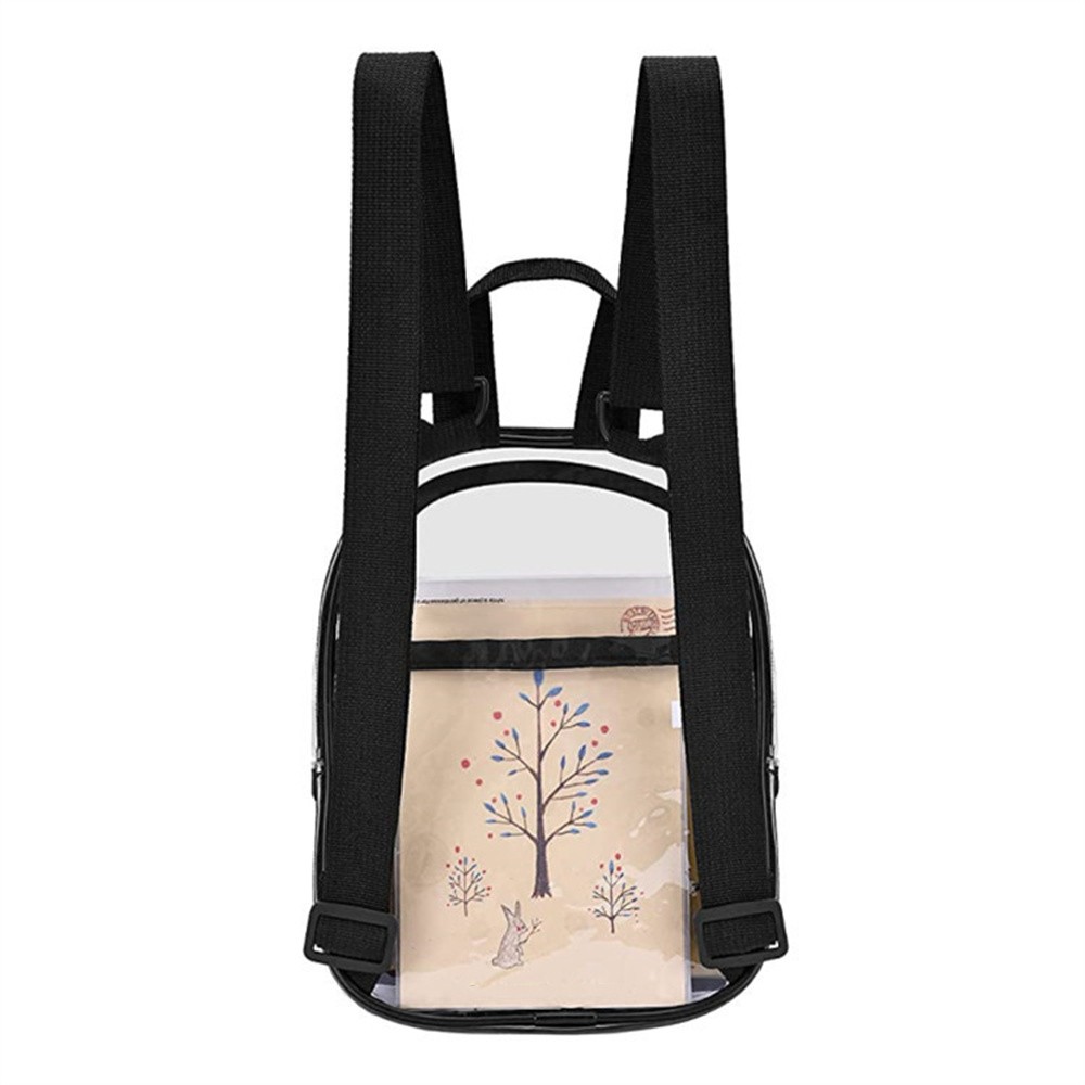 Transparent Bag Pvc Casual Clear Sling Backpack Travel Gym - Temu Ireland