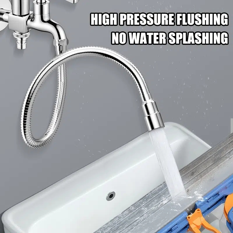 Stainless Steel Faucet Extension Pipe Sink Splash Head - Temu