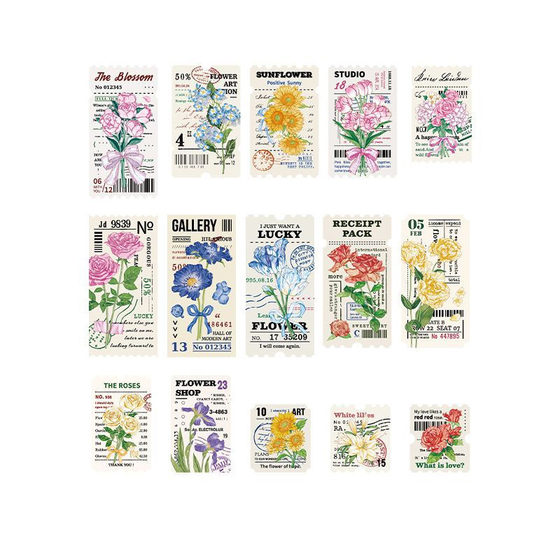 Material Package Long Day Series English Stamp - Temu Australia