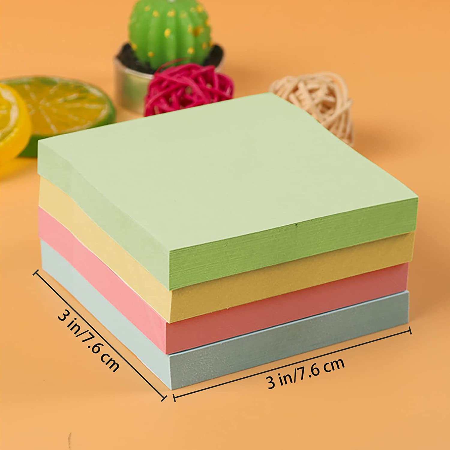 Fluorescent Colored Tearable Sticky Notes Perfect - Temu
