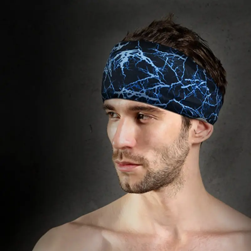 Sweat Absorbing Non Slip Headband Running Basketball Yoga Temu United