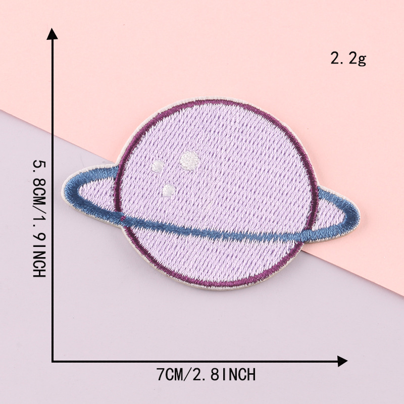 Cute Astronauts Spacecraft Decoration Patches Diy Star - Temu United ...