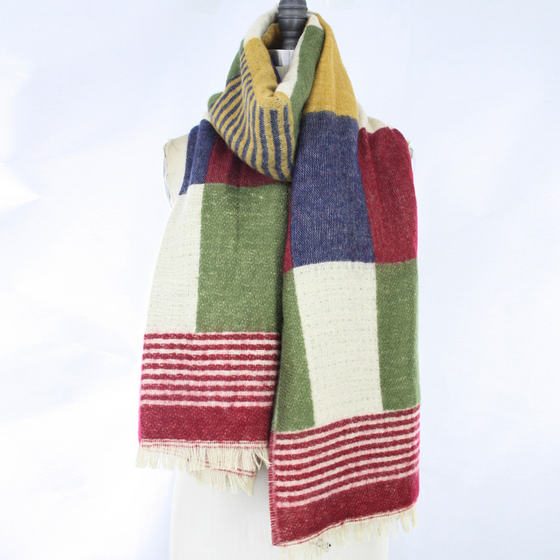 Scarf Women's Autumn Winter Scarves Boho Style Warm - Temu Netherlands