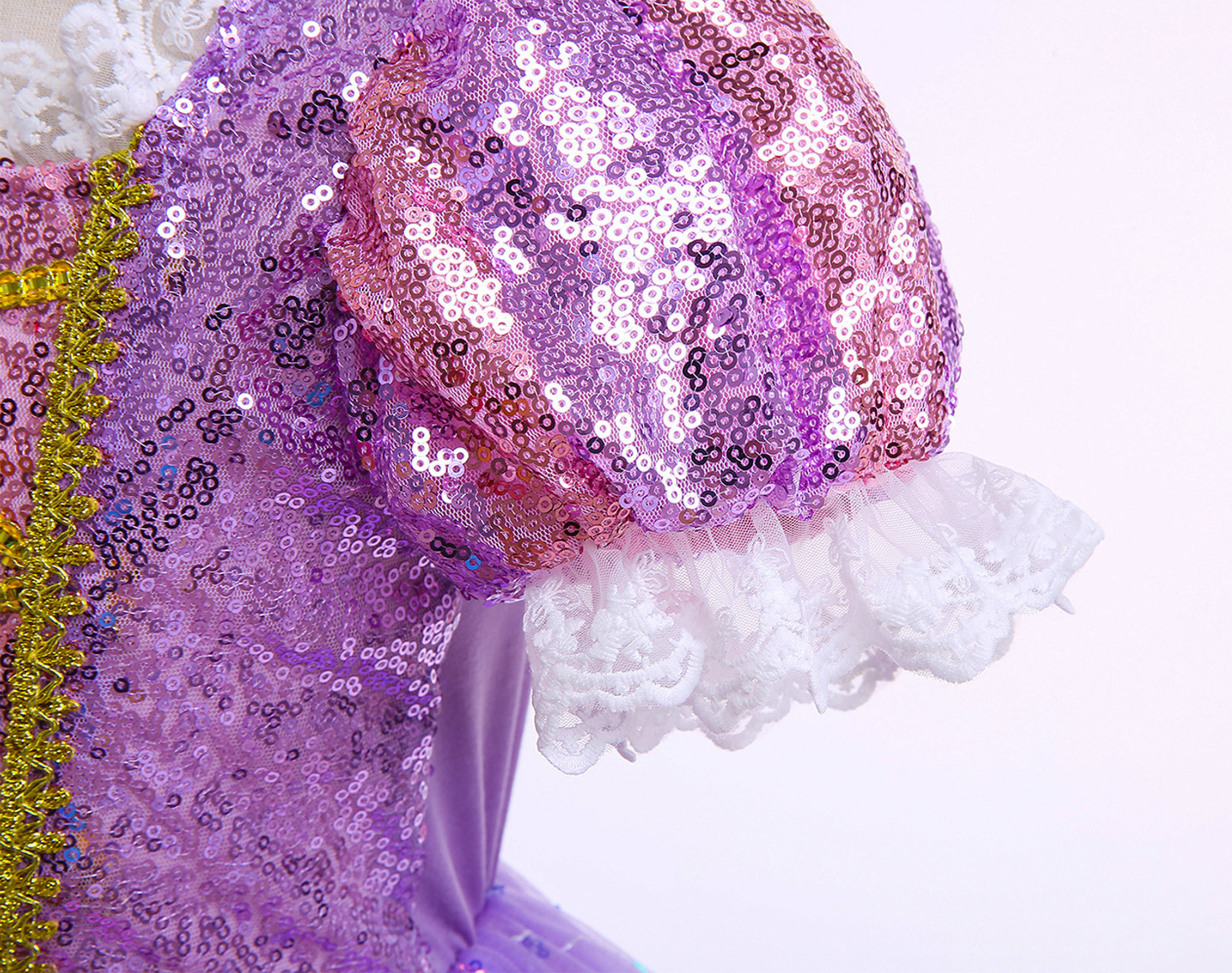 Girls Creative Cute Cartoon Princess Dress Decorative - Temu