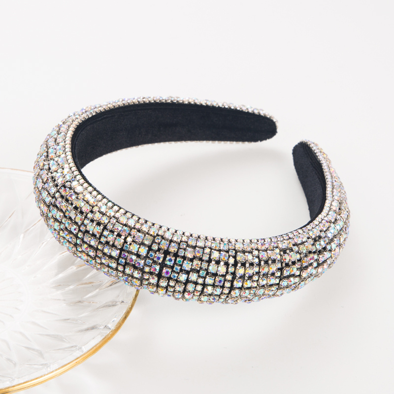Rhinestone Padded Headbands Women - Temu