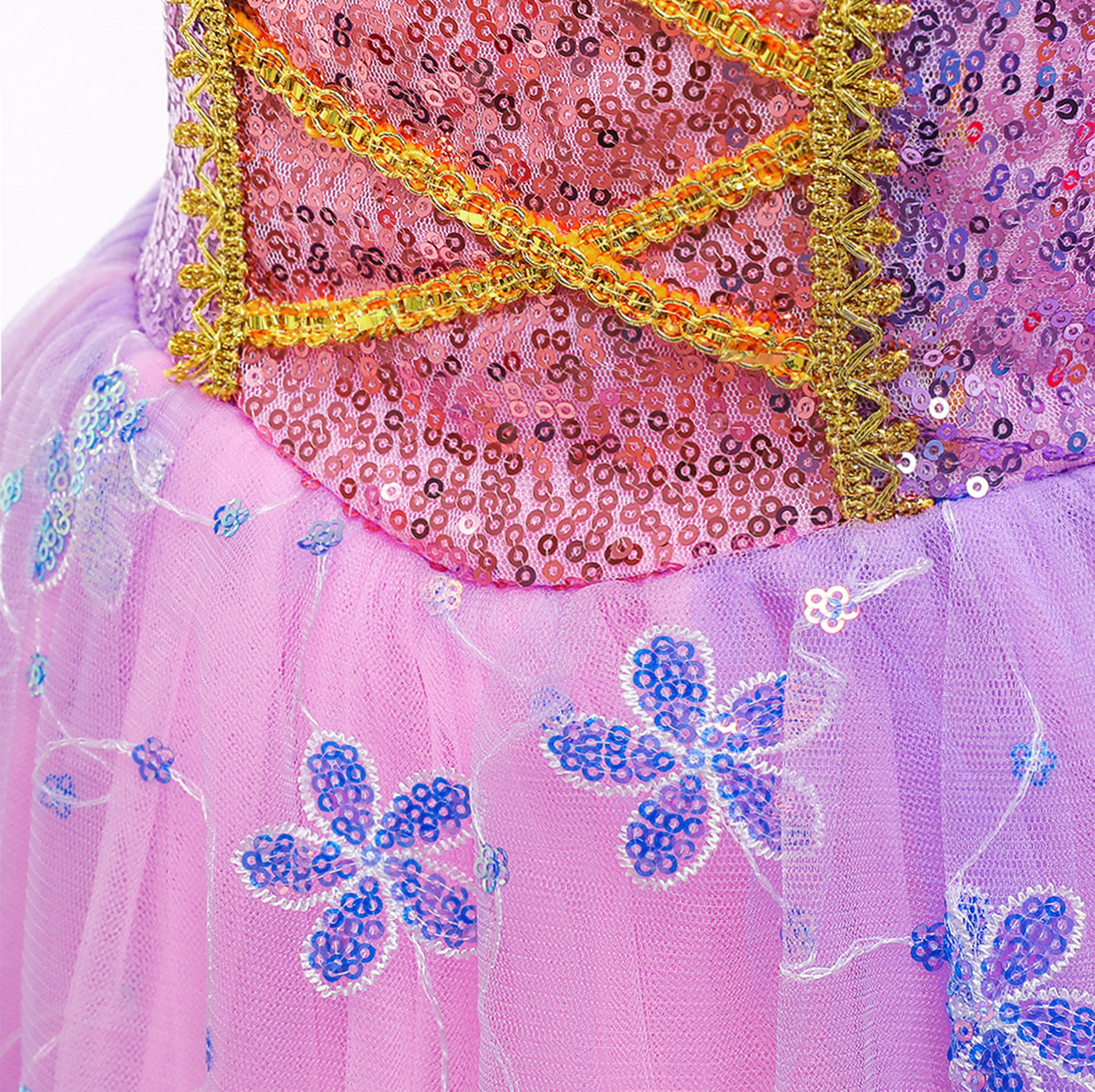 Girls Creative Cute Cartoon Princess Dress Decorative - Temu