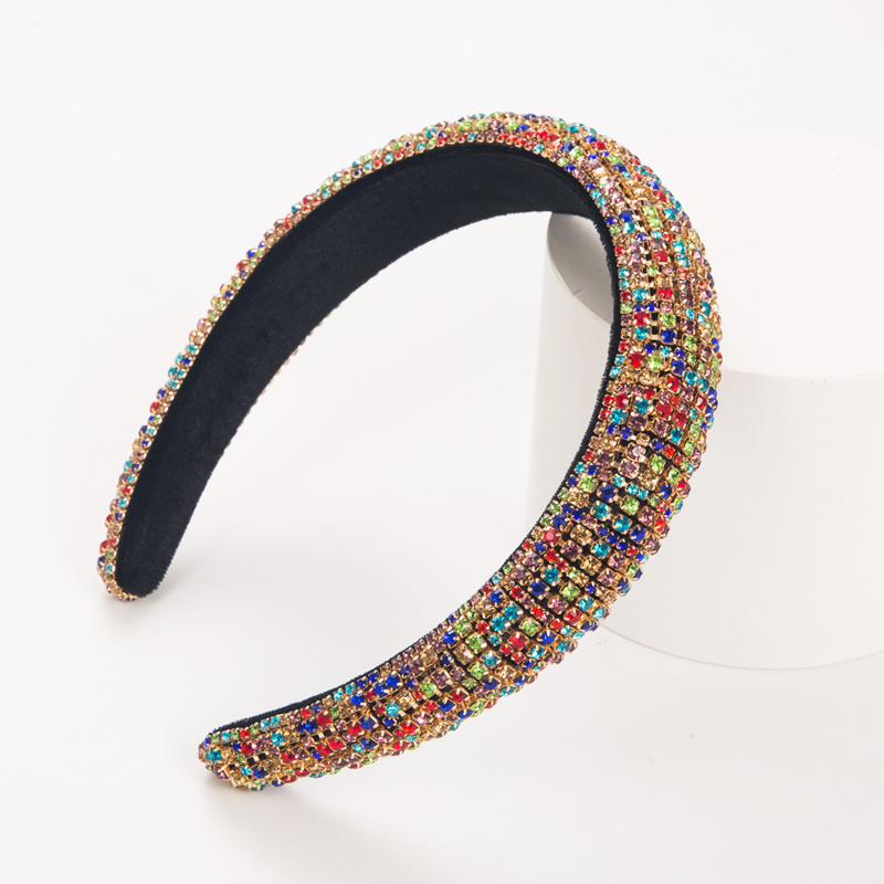 Rhinestone Padded Headbands Women - Temu