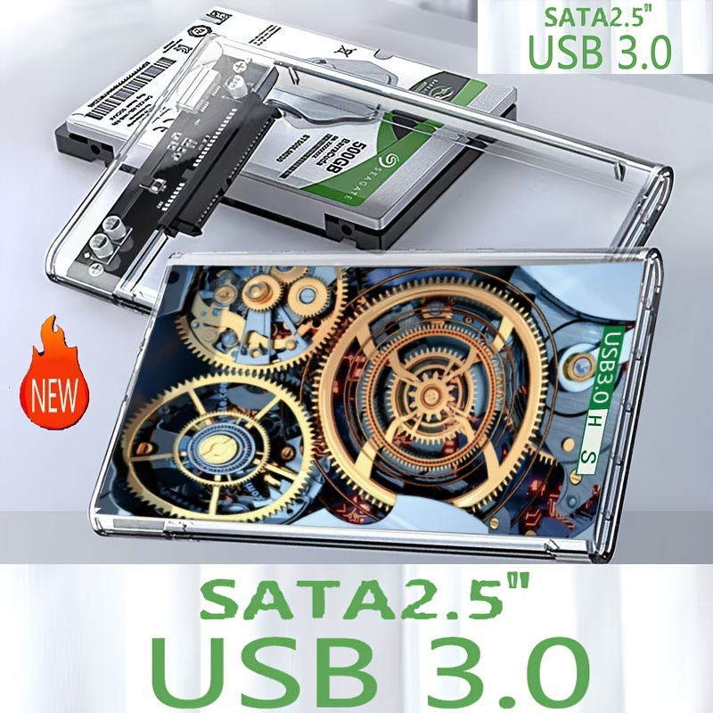 2 5''hdd External Case Type C Transparent Hdd Enclosure High Speed ... 2 5''hdd External Case Type C Transparent Hdd Enclosure High Speed ...