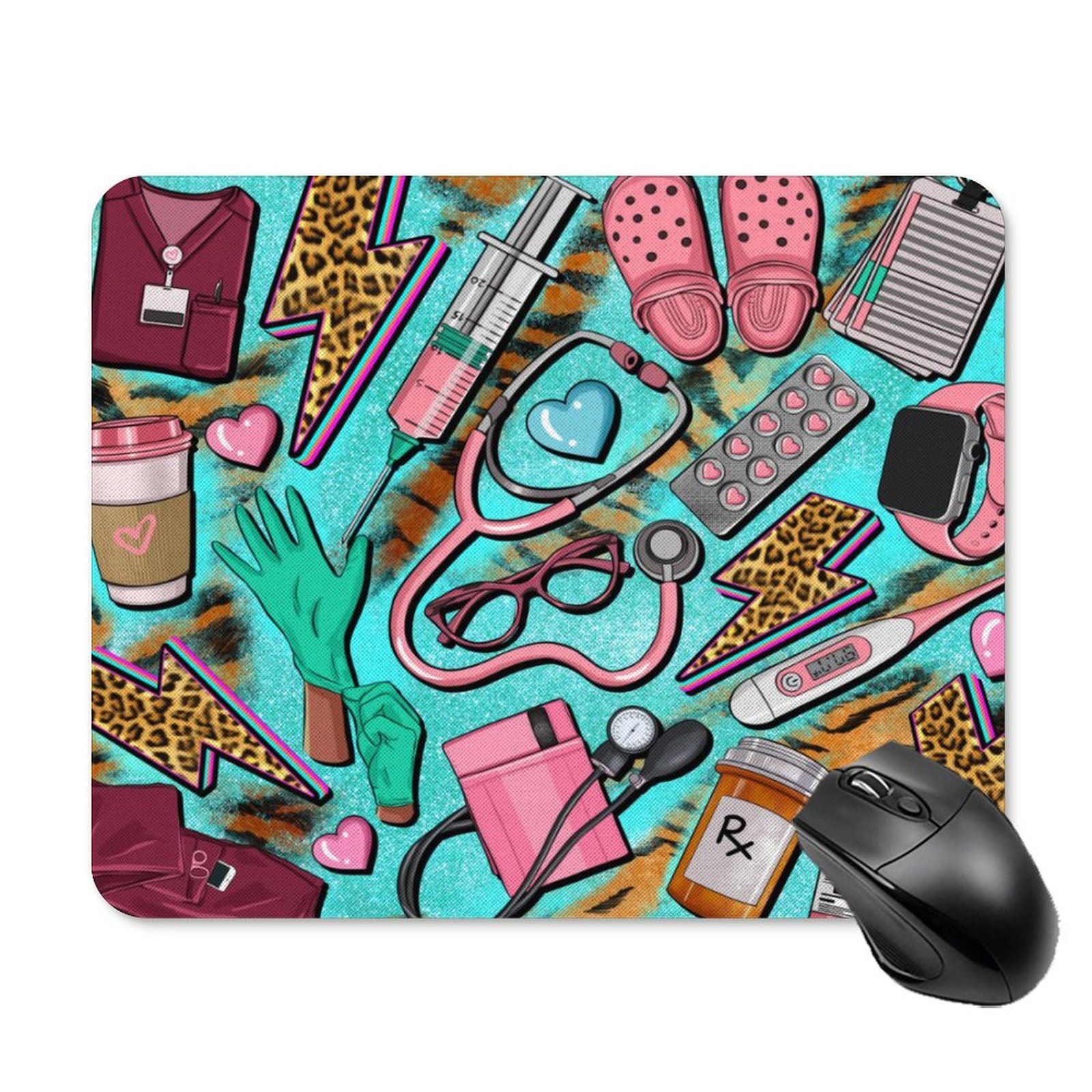 Nurse Life Gaming Mouse Pad Mouse Mat Square Waterproof Temu Australia