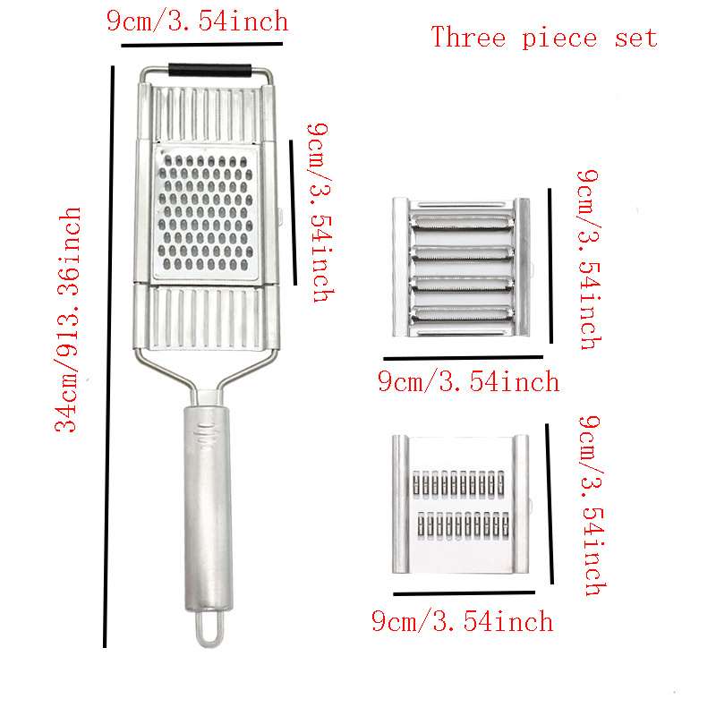 1pc Multifunctional Three In One All In One Scrubber Stainless Steel ...