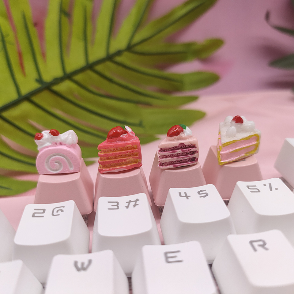 Cute Custom Pbt Keycaps Perfect - Temu