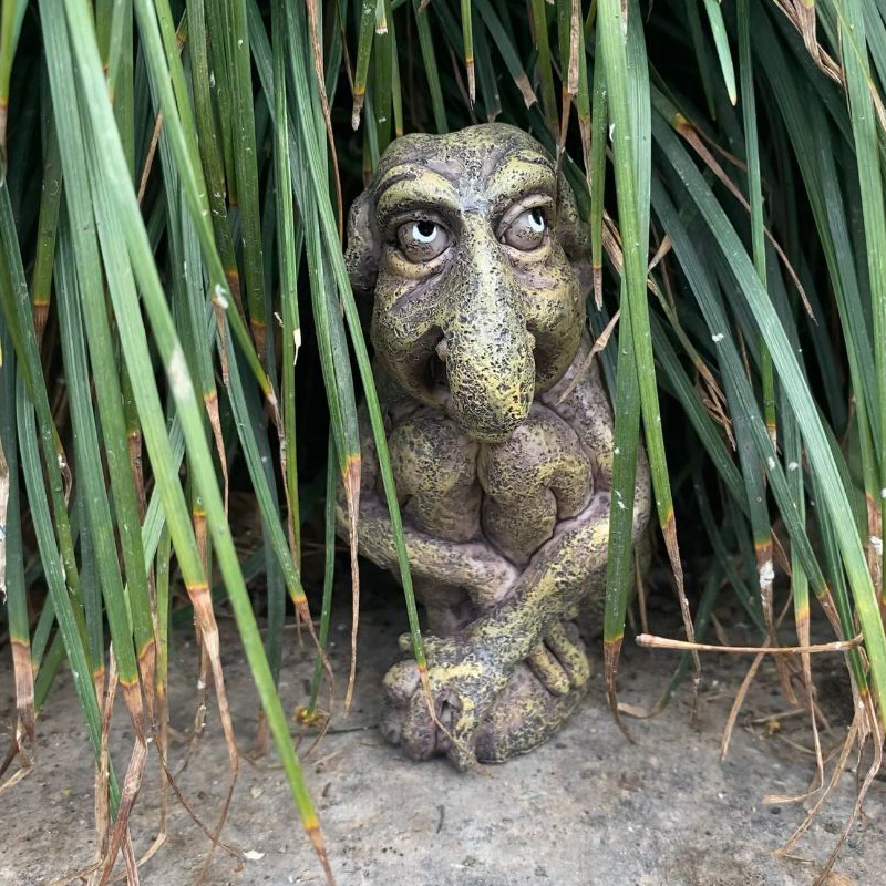 Add A Spooky Touch Garden Gothic Resin Handicraft Statue - Temu Australia