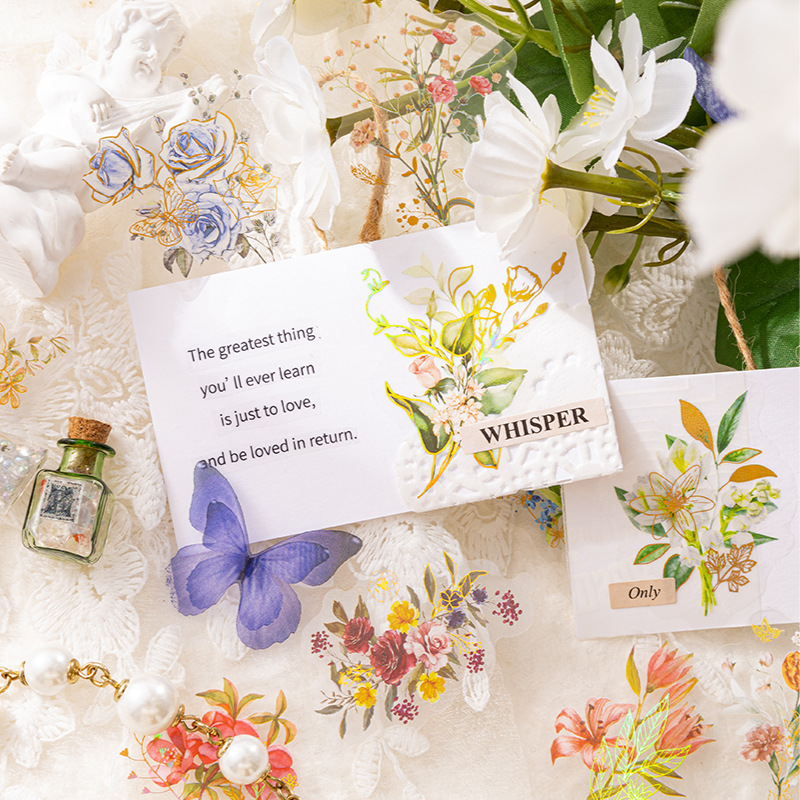 Hot Stamping Plant Pet Sticker Pack Series - Temu United Kingdom