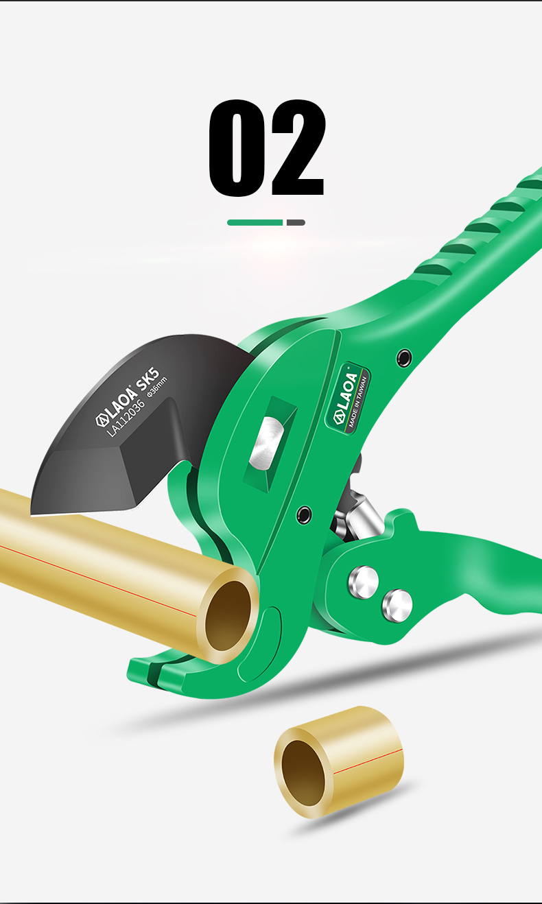 Sk5 Ratchet Scissors Cut Pvc/pe/ve Pipes Hoses Ease! - Temu