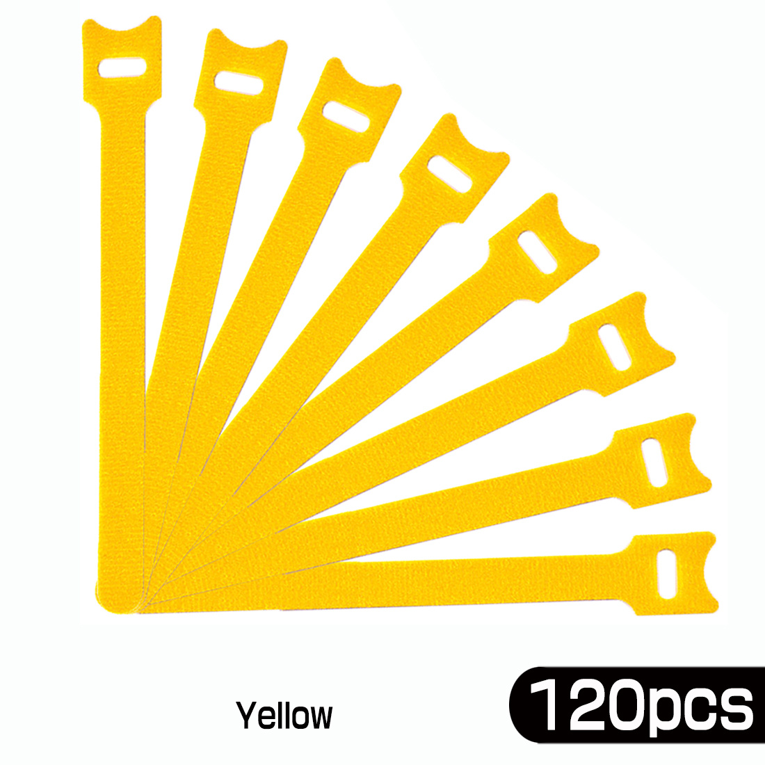 6 Colors Releasable Cable Ties Hook Loop Straps - Temu Canada