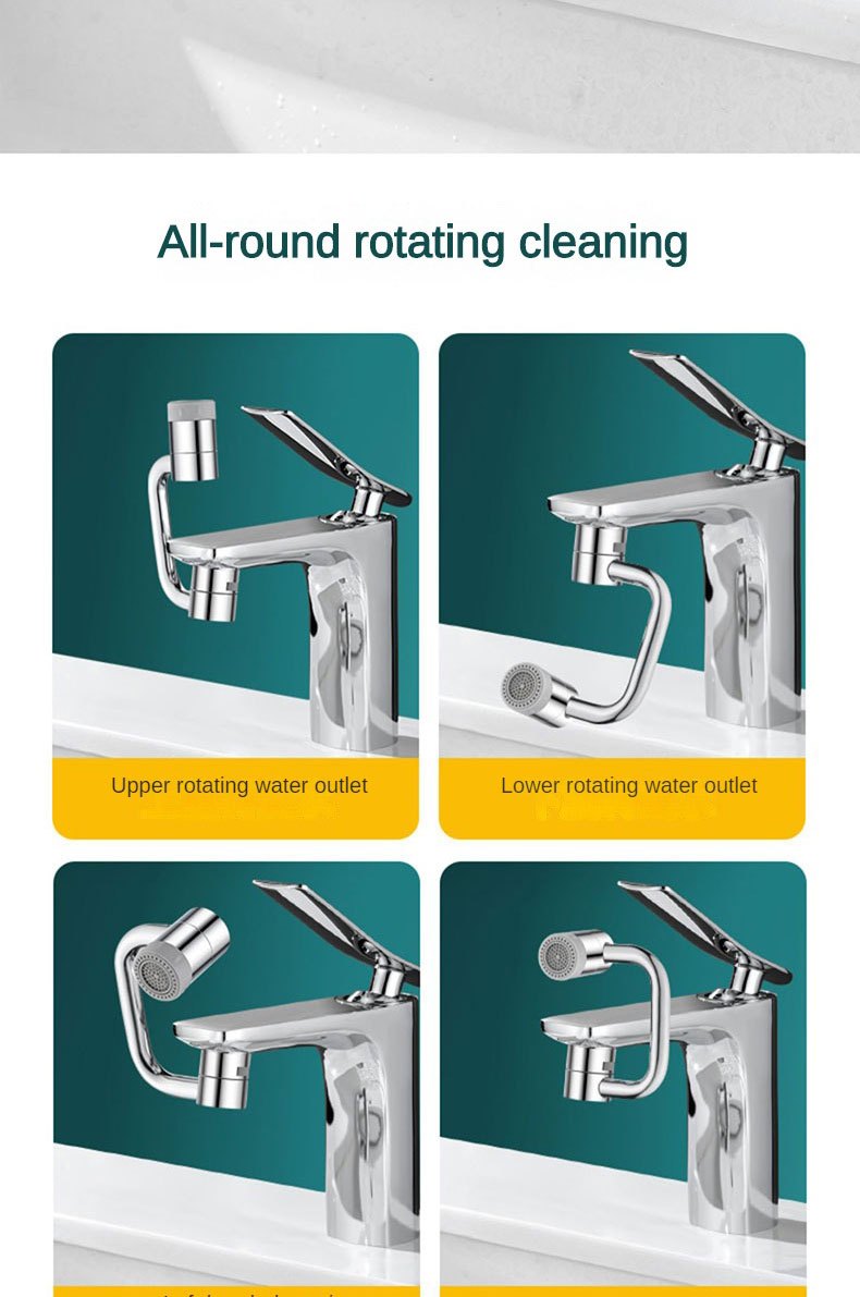 Faucet Extender 1080° Rotation Faucet Aerator - Temu