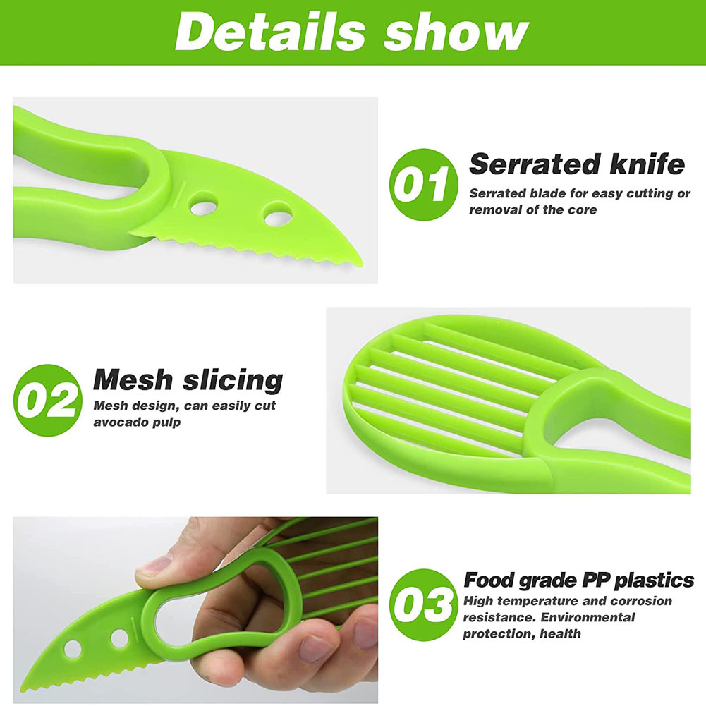 3 in 1 Multifunctional Avocado Slicer Easy - Temu United Kingdom