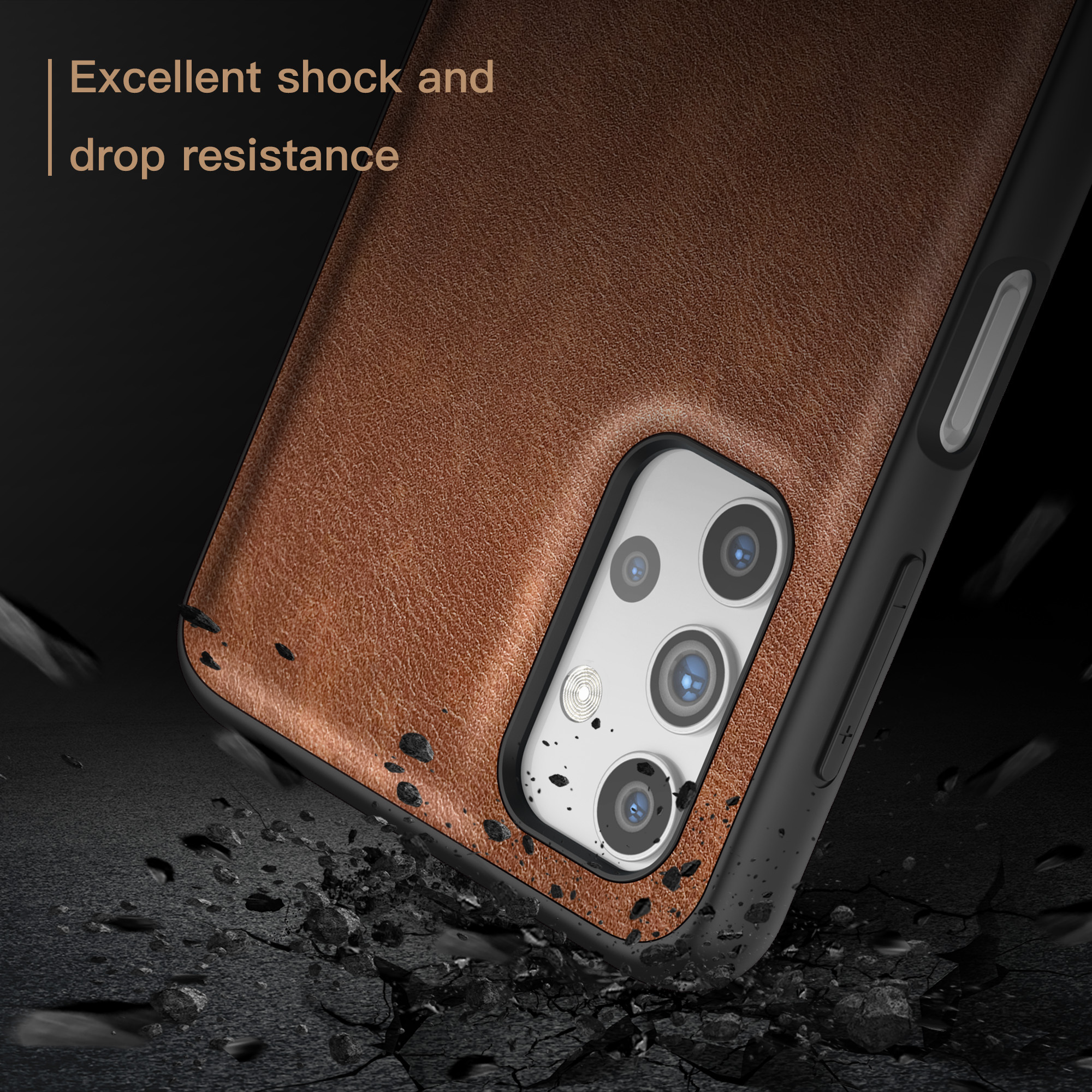 High Quality Classic Premium Leather Protective Phone Case - Temu Australia