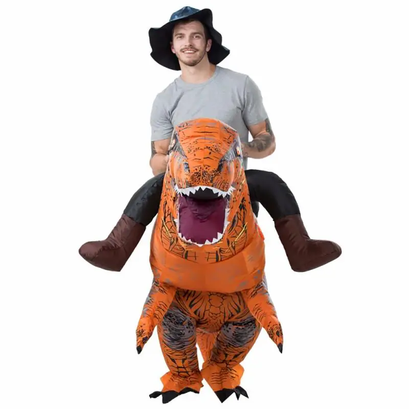 Inflatable Dinosaur Costumes Adult T Rex Ride Fancy Temu